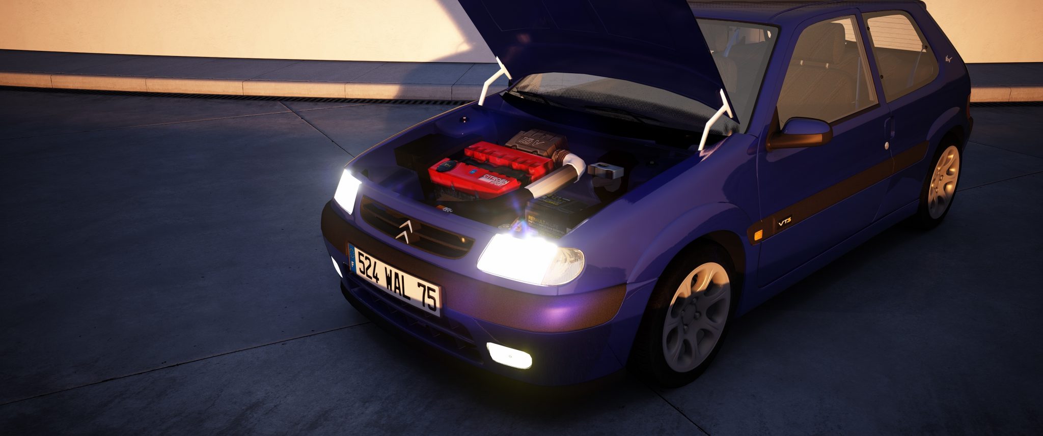 Saxo VTS 16V - Assetto Corsa